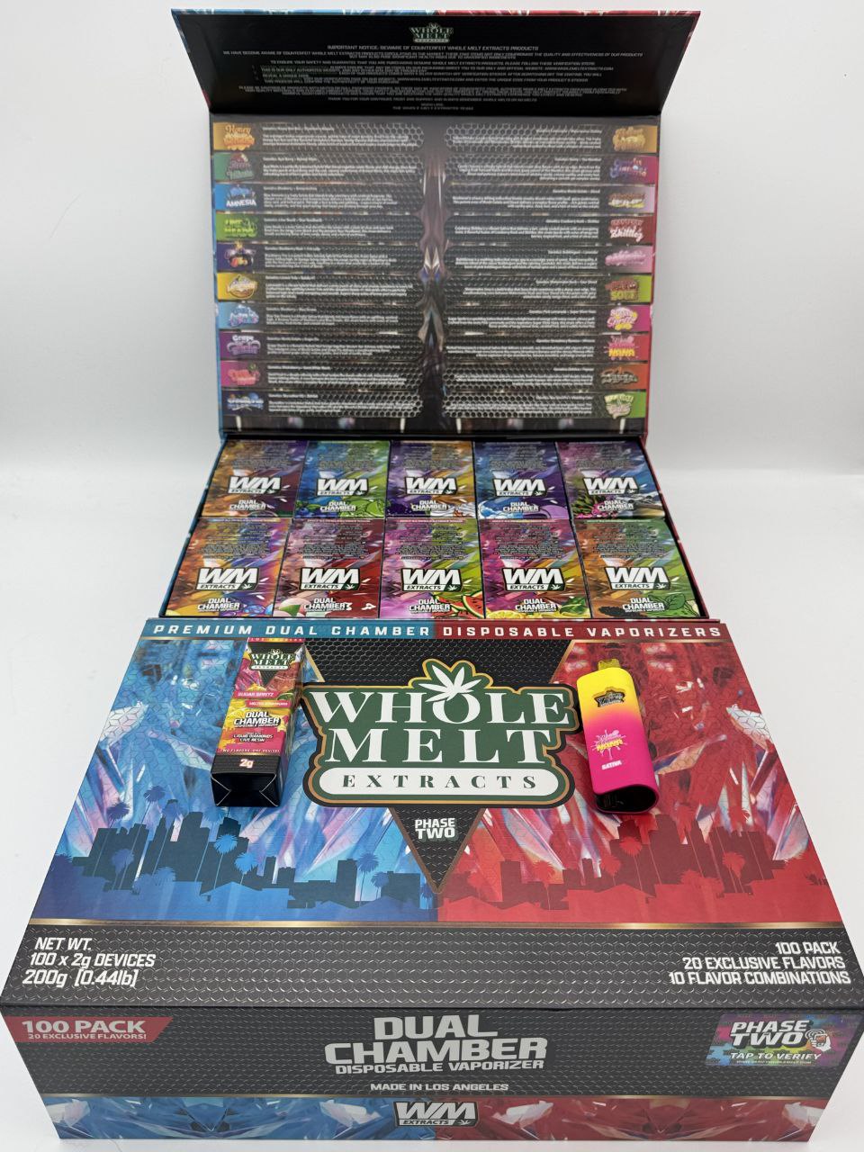 Whole Melt Extracts Dual Chamber 2g Disposable – WeedFellas Delivery ...